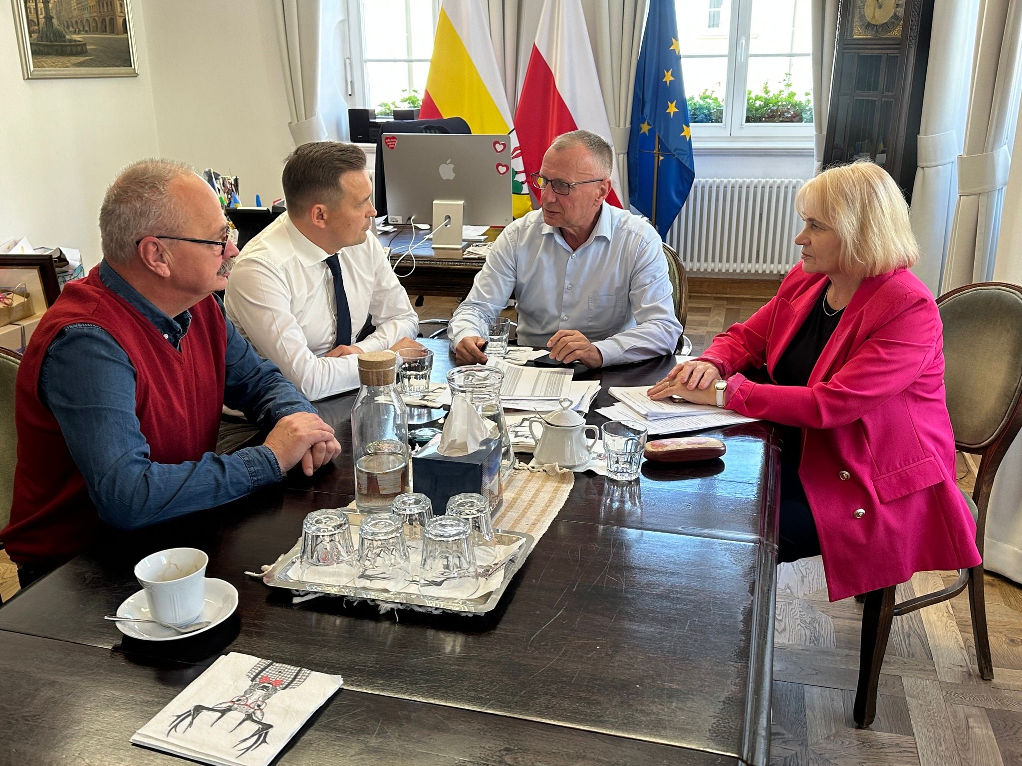 Rozmawiali o ustawie "powodziowej" - Jelonka.com - wiadomości Jelenia Góra