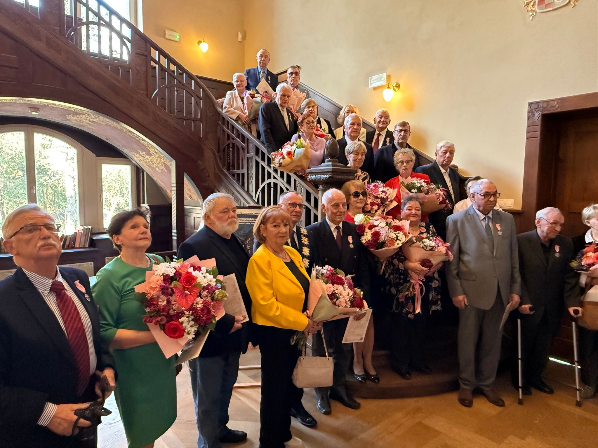 Medale na Złote Gody - Jelonka.com - wiadomości Jelenia Góra